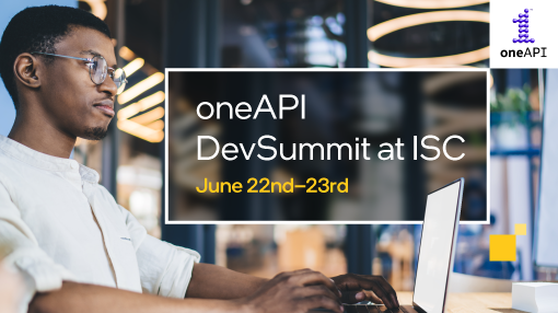 oneAPI DevSummit at ISC 2021 - oneAPI.io