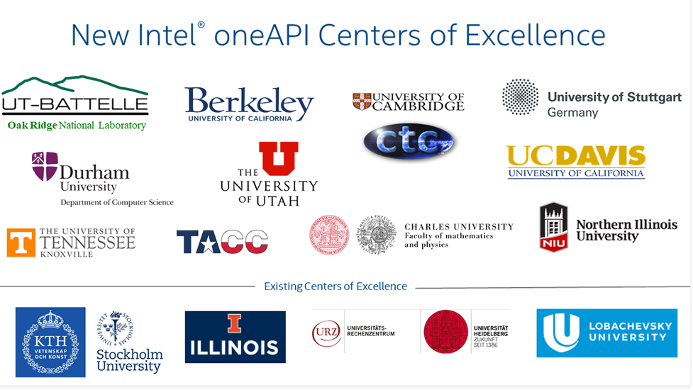 Intel to Fund Centers of Excellence and Update oneAPI in 2022 - oneAPI.io